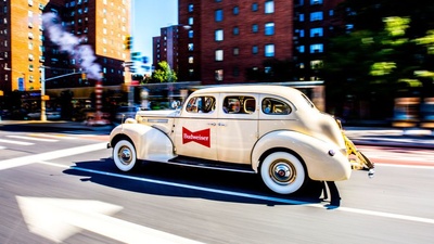 Get a Lyft in a Prohibition-era car thanks to Budweiser