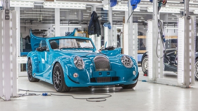 First Morgan Aero 8 GT rolls off the line