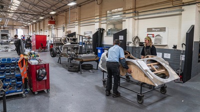 Morgan built its last steel chassis after 84 years