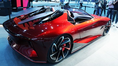 MG Cyberster: Electric sports car concept promises 500-mile range
