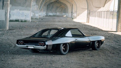 Mid-engine Hellcat-powered 1968 Dodge Charger lets you live your "Fast ...