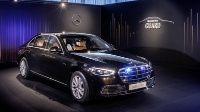 2021 Mercedes-Benz S-Class Guard keeps you comfy...and protected