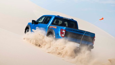 First drive review: 2021 Ford F-150 Raptor gets new shocks, still awes