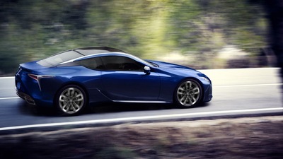 2024 Lexus LC gains bigger screen, more colors