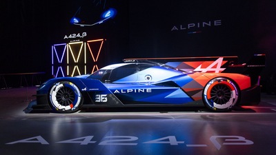 Alpine A424 LMDh revealed, starts racing in 2024