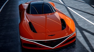 Genesis debuts V-6 hybrid hypercar concept packing 1,071 hp