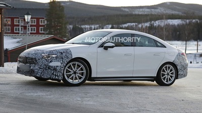 2026 Mercedes-Benz CLA-Class Hybrid spied