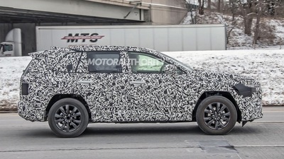 2026 Toyota RAV4 spied with boxy new design