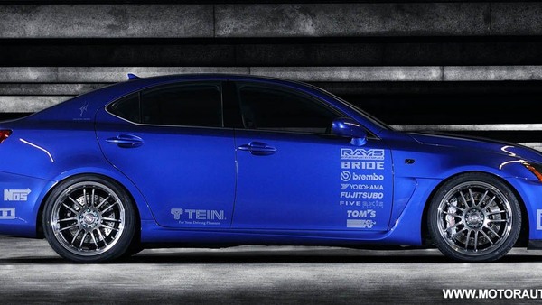 Lexus previews modified IS-F range planned for SEMA