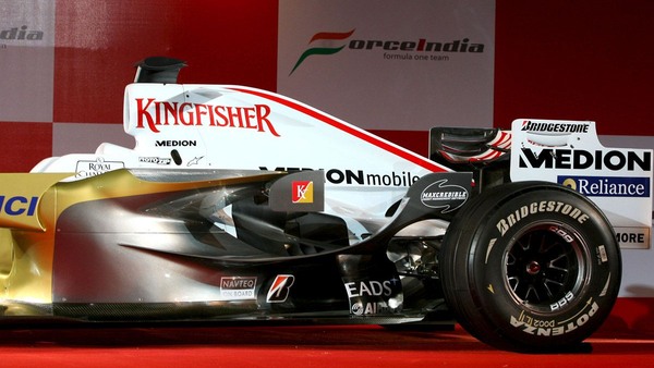 Force India reveals 2008 VJM01 livery