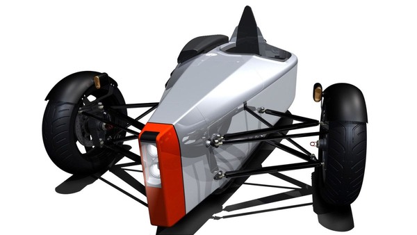 Canadian company unveils Energya three-wheeled performance vehicle