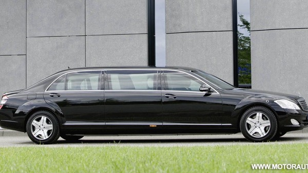 S600 Pullman Guard marks 80 years of armored Mercedes cars
