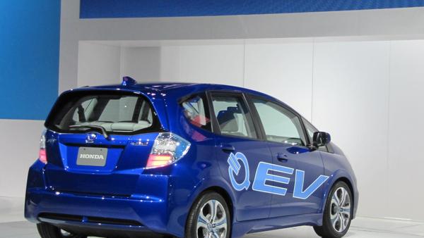 Honda Shows Off Fit EV Concept And Plug-In Hybrid Platform In L.A.