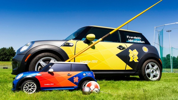 MINI Debuts New Electric Car At The London 2012 Olympic Games