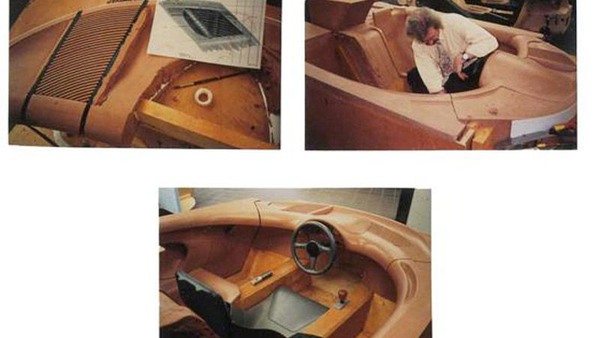 A Look Back At The Original Clay Models For The McLaren F1