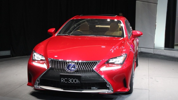 2015 Lexus RC: 2013 Tokyo Motor Show Live Photos And Video