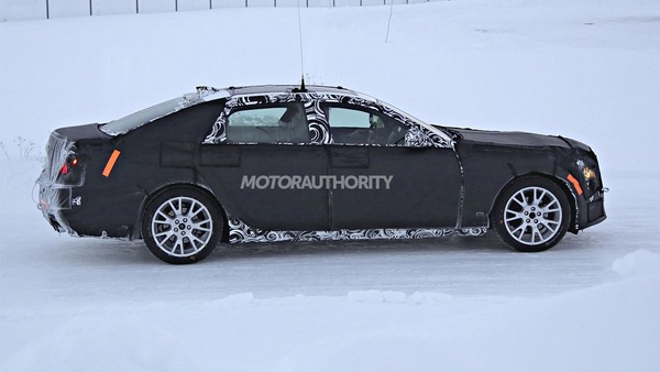 2016 Cadillac CT6 (LTS) Flagship Rear-Drive Sedan Spy Shots