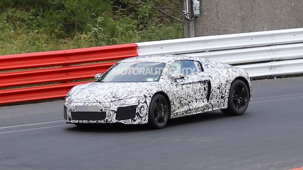 2016 Audi R8 Spy Shots (With Interior)