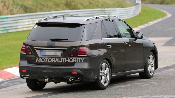 2016 Mercedes-Benz M-Class (GLE) Spy Shots