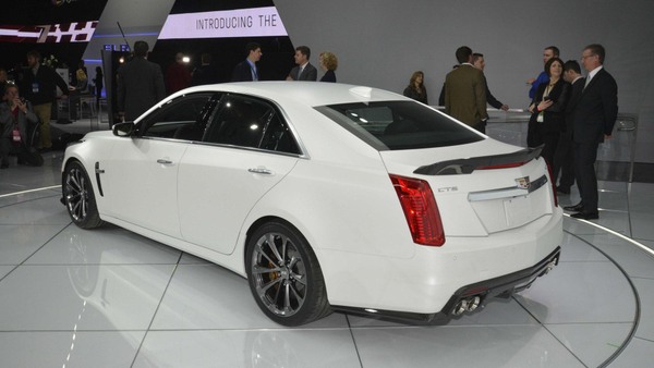 2016 Cadillac CTS-V Debuts In Detroit: Live Photos & Video