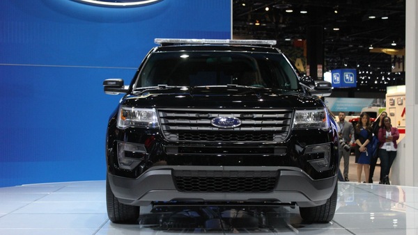 Ford's Explorer Police Interceptor Utility Gets Stealthy for 2016