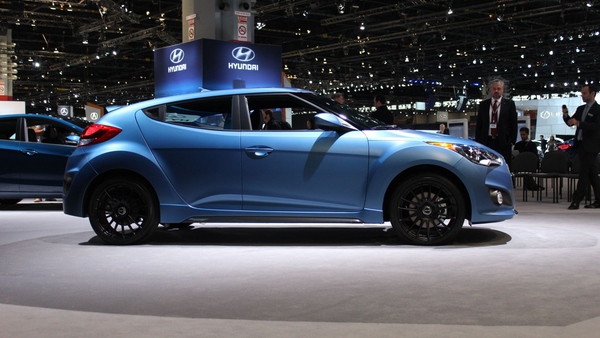 2016 Hyundai Veloster Rally Edition: Live At The 2015 Chicago Auto Show