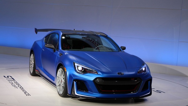 Subaru Unveils Radical STI Performance Concept In New York: Live Photos