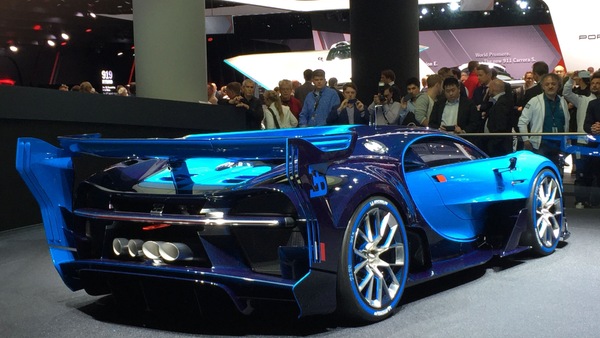 Bugatti previews Veyron Successor with Vision GT concept