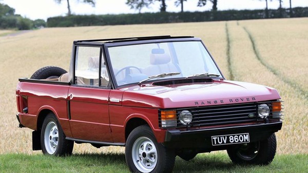 Rare Range Rover Convertible Conversion Headed To Auction