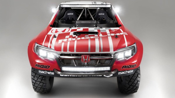 2017 Honda Ridgeline Previewed At SEMA By Desert Race Truck