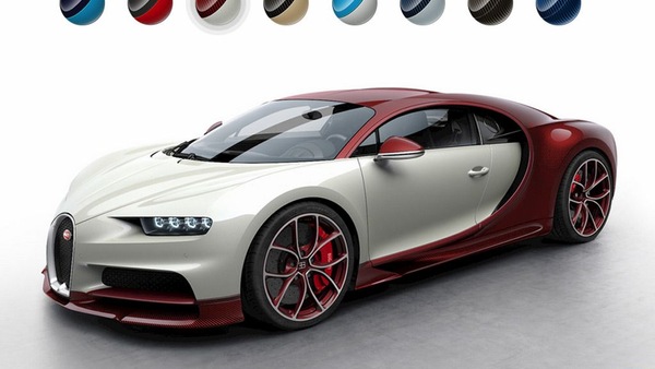 See the Bugatti Chiron in more colors thanks to configurator