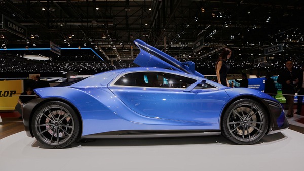 China's Techrules unveils turbine-equipped electric supercar