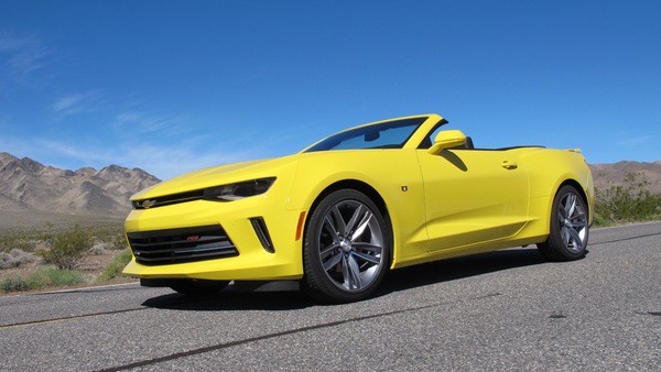 2016 Chevrolet Camaro Convertible and 4-cylinder first drive