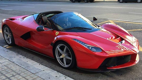 Open-top LaFerrari spotted in the wild, Aperta name confirmed