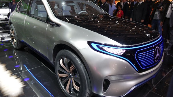 Mercedes previews first of ‘EQ’ electric cars with SUV concept