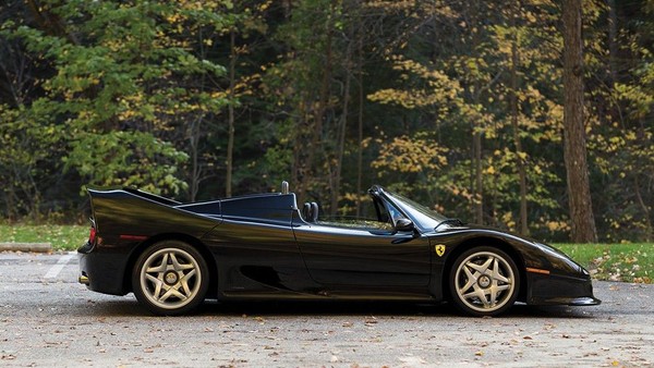Ultra-rare black Ferrari F50 heads to the auction block