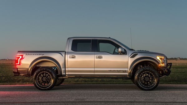 Hennessey gives the Ford F-150 Raptor 605 hp, 4.2-second 0-60 time