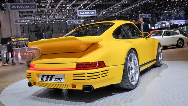 Ruf unveils rear-engine, carbon fiber CTR sports car