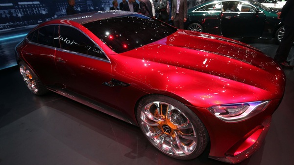 Mercedes-AMG GT sedan arrives with 805-hp hybrid powertrain