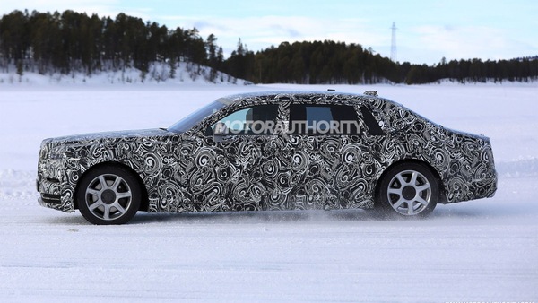 2018 Rolls-Royce Phantom spy shots