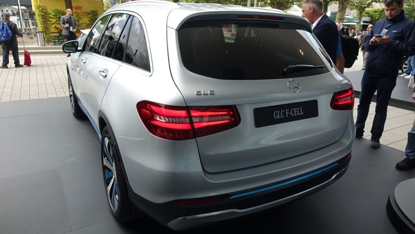 Mercedes GLC F-Cell fuel-cell powered SUV revealed, on sale in late 2019