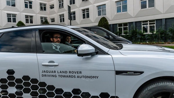 Self-driving Jaguar Land Rover prototypes take to public roads in UK