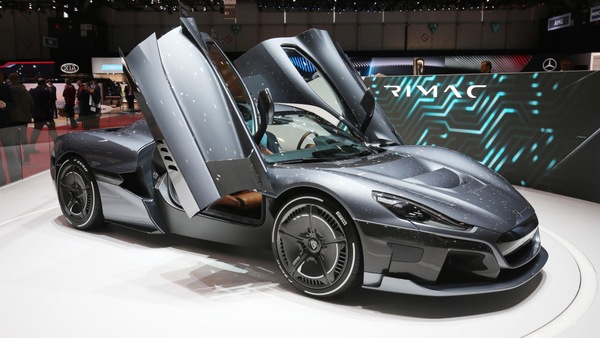 Rimac C_Two electric supercar lands in Geneva with amazing specs and ...