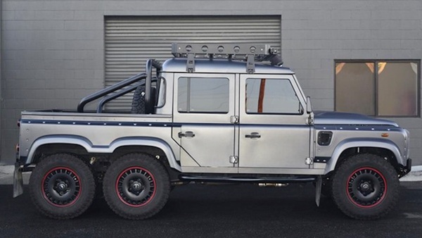 This 2018 Land Rover Defender 6x6 can be yours for $350,000