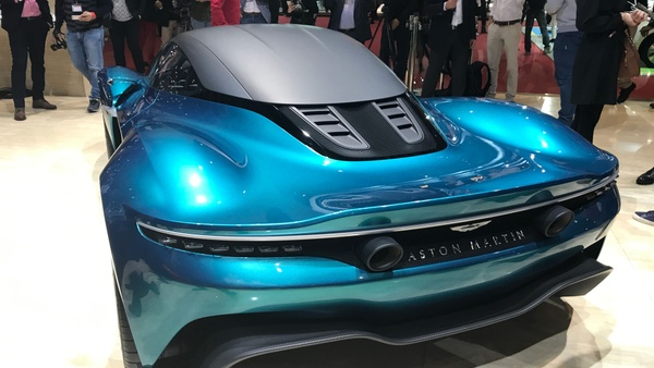 Aston Martin Vanquish Vision concept takes nameplate to new mid-engine ...