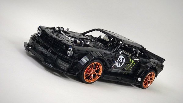 Ken Block's Hoonicorn Ford Mustang recreated with Legos