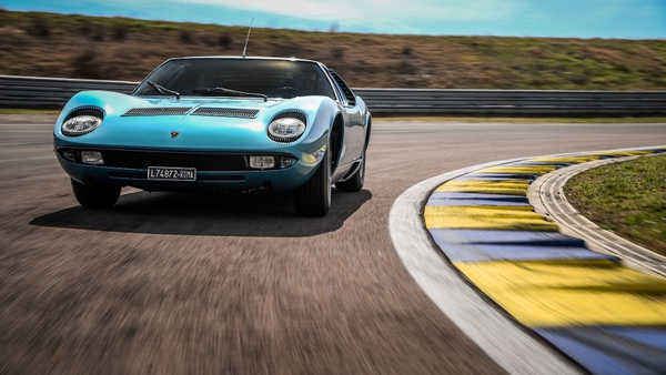 Singer Little Tony's Lamborghini Miura restored in beautiful rare blue ...