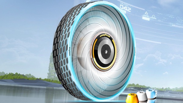 Goodyear ReCharge tire concept brings a whole new meaning to the word ...