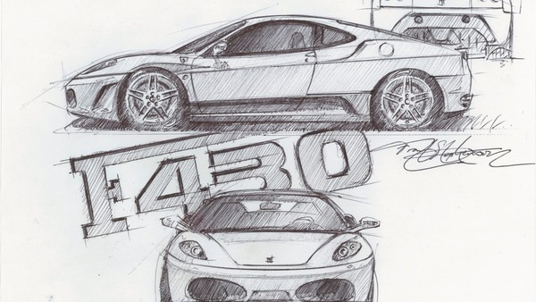 Buy these sketches from McLaren P1 and modern Mini designer Frank ...