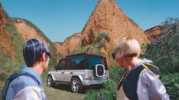 Mercedes CEO shows off electric G-Class' G-Turn maneuver